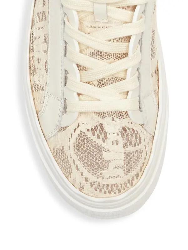 Chloé Lauren Lace Low-top Sneakers