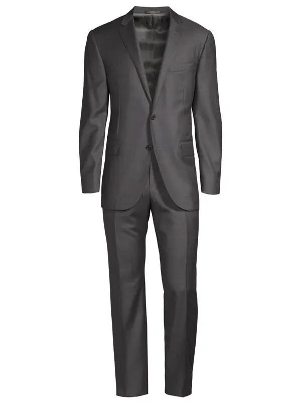 Corneliani Classic Wool Suit - Dark Grey