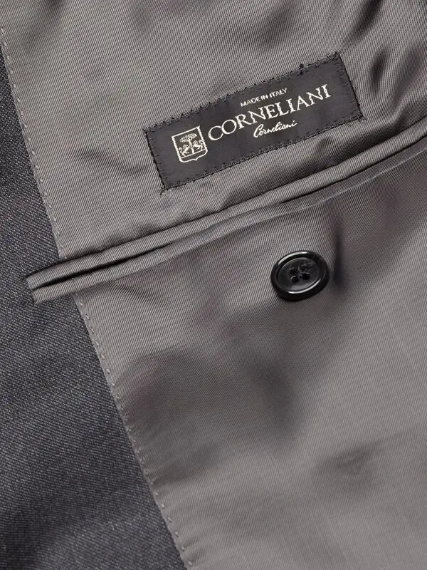 Corneliani Classic Wool Suit - Dark Grey