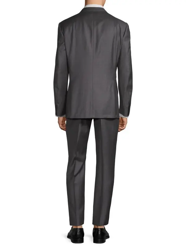 Corneliani Classic Wool Suit - Dark Grey