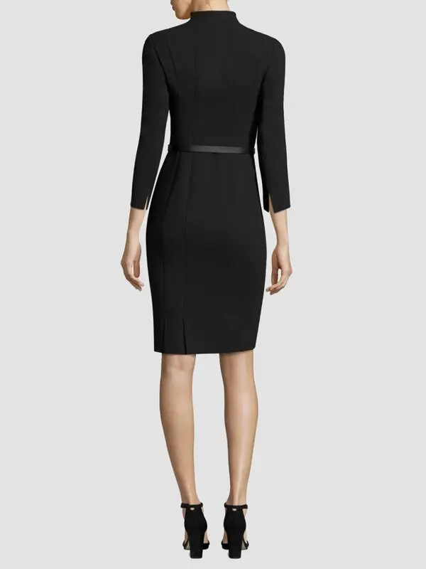 Akris Belted Sheath Dress
