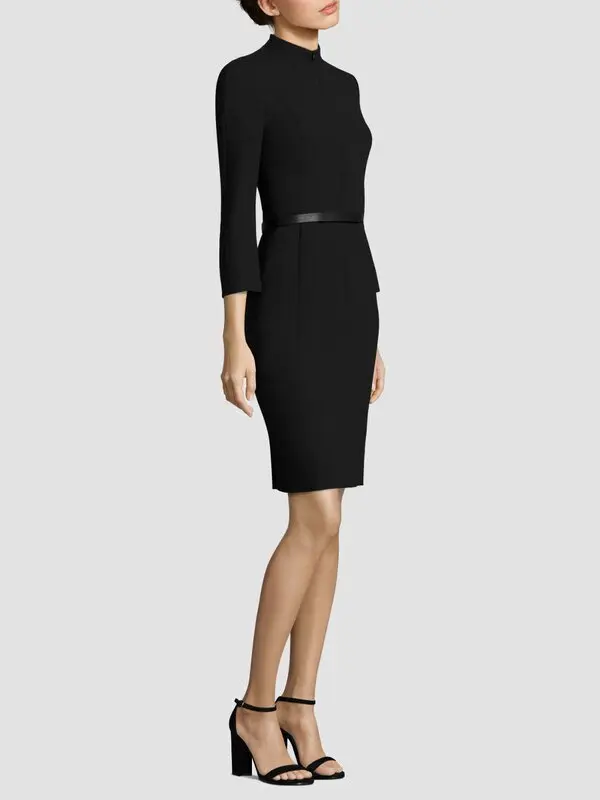 Akris Belted Sheath Dress