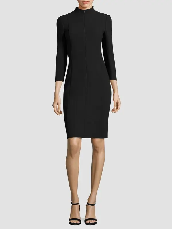 Akris Belted Sheath Dress