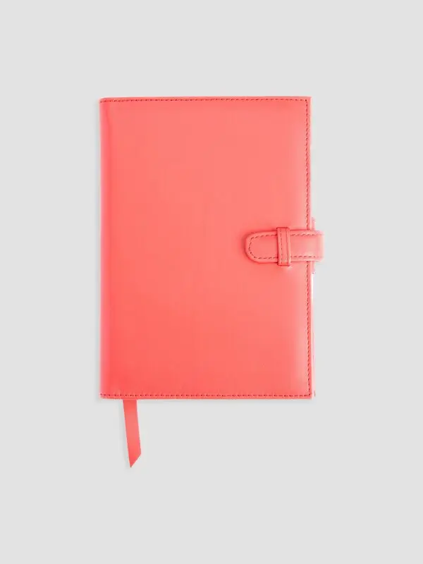 ROYCE NEW YORK Executive Leather Journal - Red