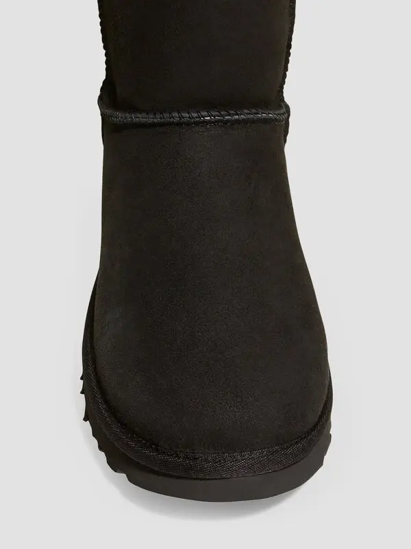 UGG S Classic Tall Ii Shearling-lined Suede Boots - Black
