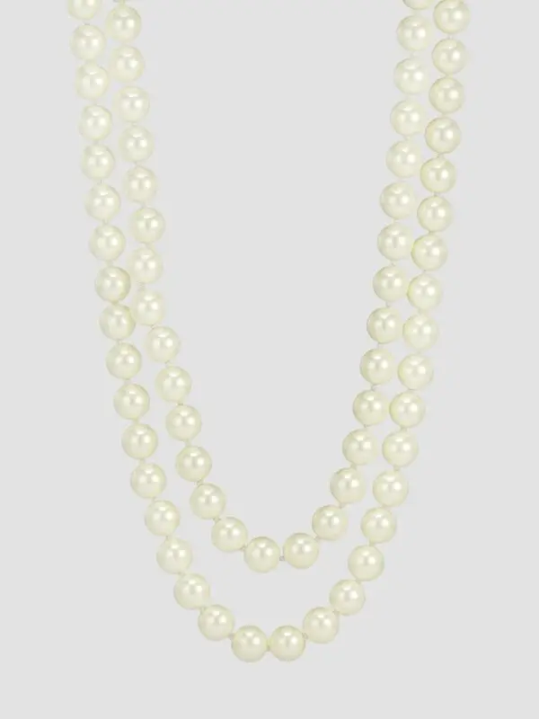 KENNETH JAY LANE Faux Rope Necklace