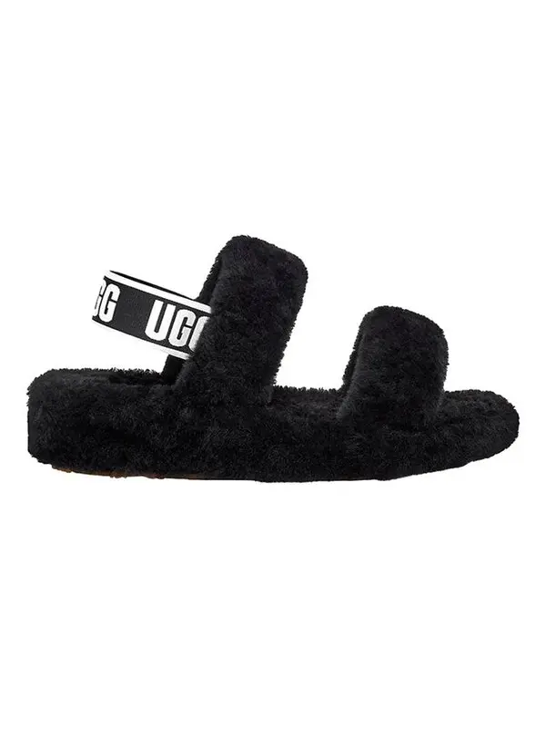 UGG Oh Yeah Sheepskin Slingback Slippers