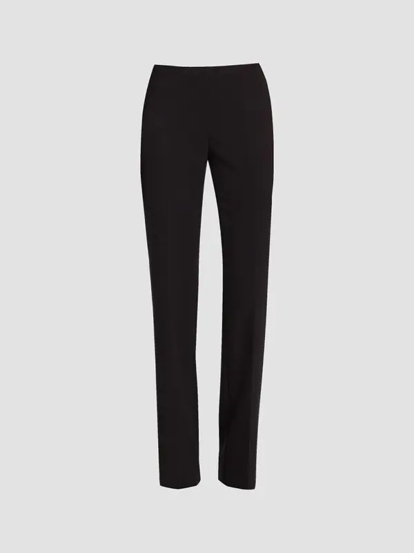 Akris Carole Double-face Wool Pants