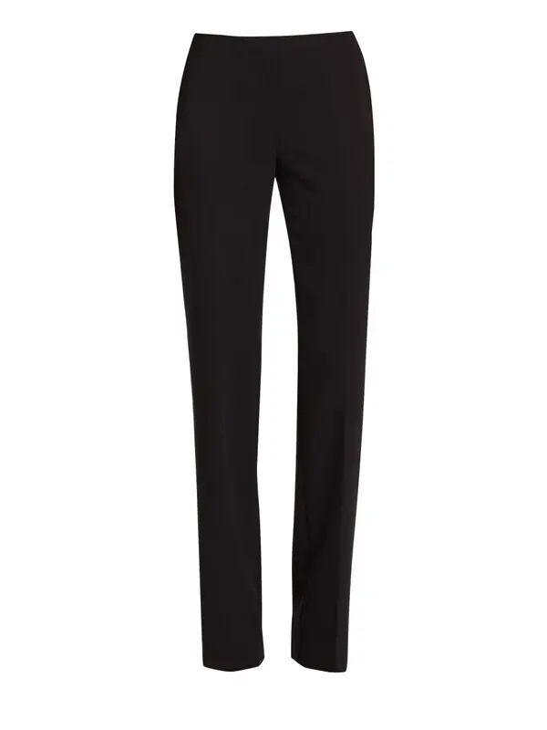 Akris Carole Double-face Wool Pants