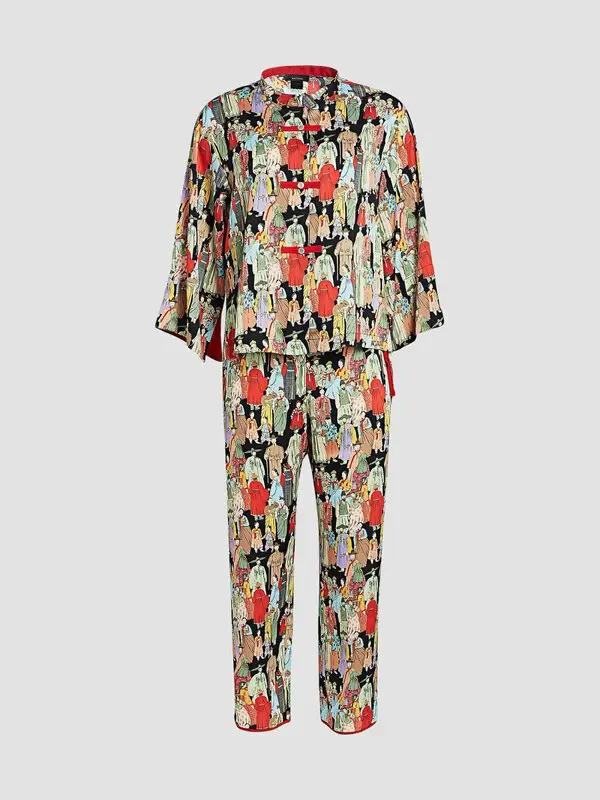 Natori Dynasty Pajamas - Multi
