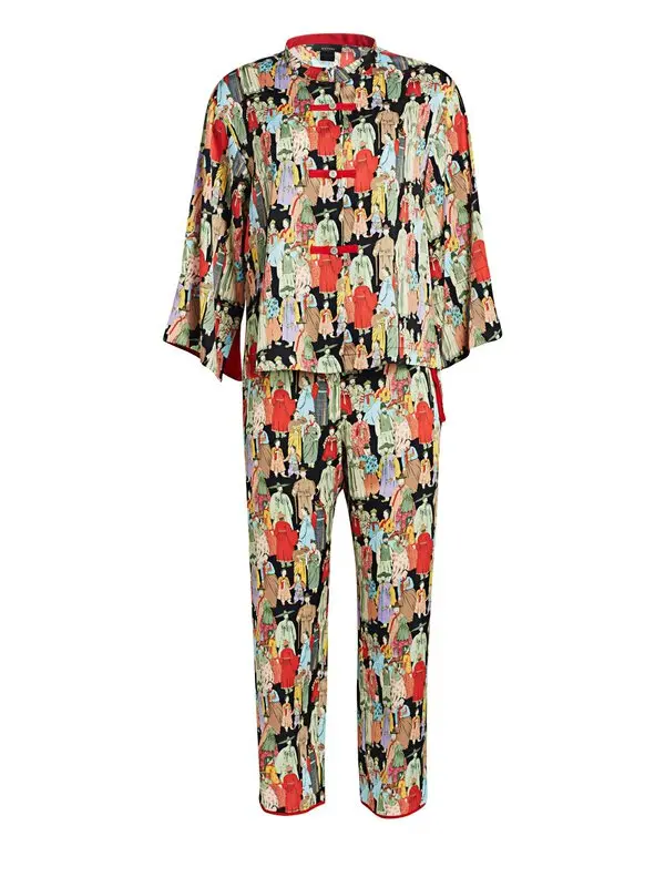 Natori Dynasty Pajamas - Multi