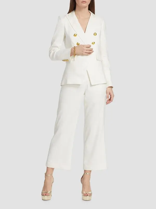 Veronica Beard Miller Dickey Jacket - White