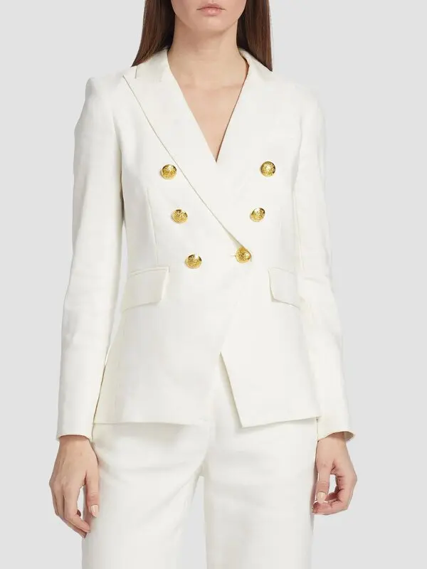 Veronica Beard Miller Dickey Jacket - White