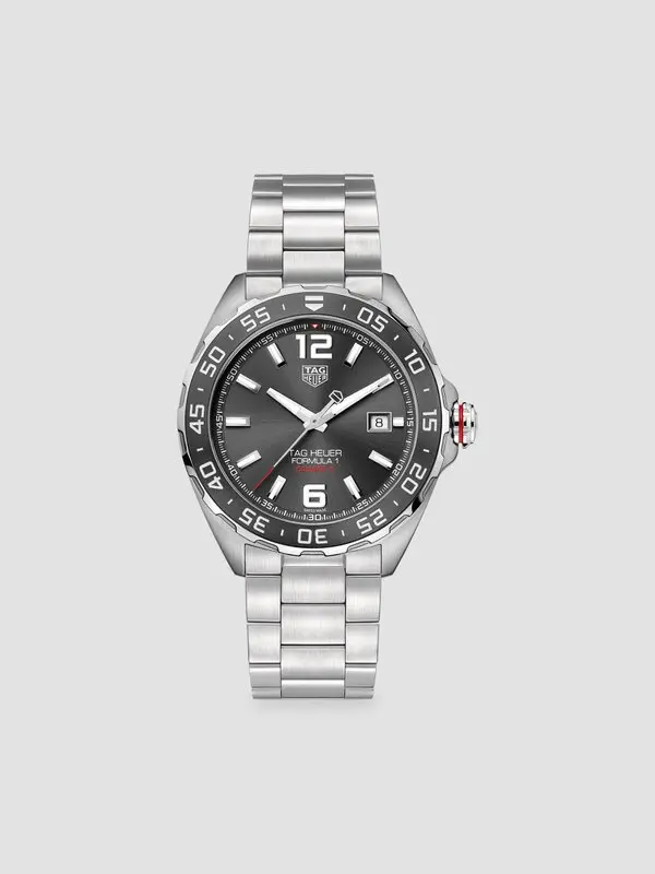 Tag Heuer Formula 1 43mm Stainless Steel & Ceramic Automatic Bracelet Watch - Black