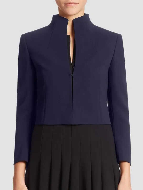 Akris Pandora Stretch Jacket - Midnight Blue
