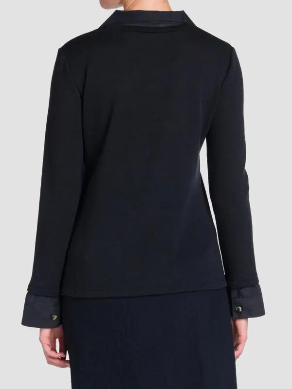 Giorgio Armani Layered Top - Blue Night