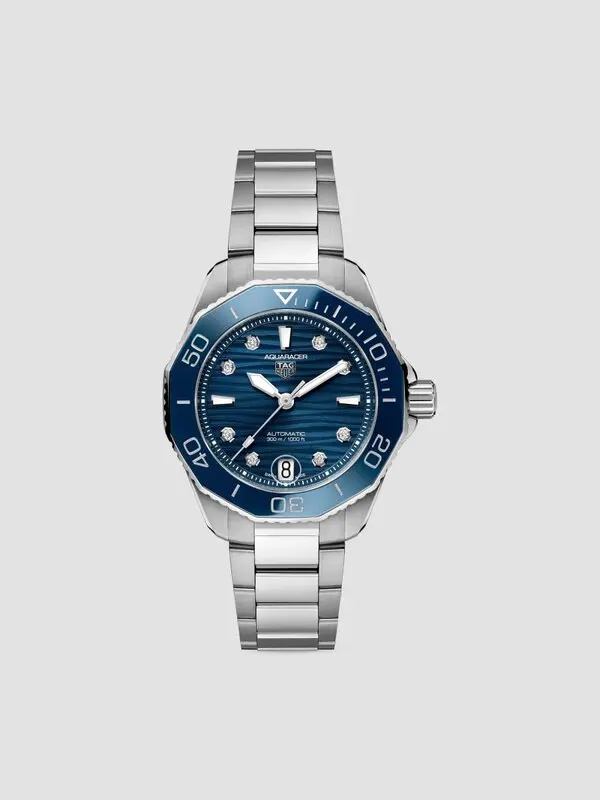 Tag Heuer Aquaracer Professional 300 Stainless Steel & Diamond Bracelet Watch - Silver
