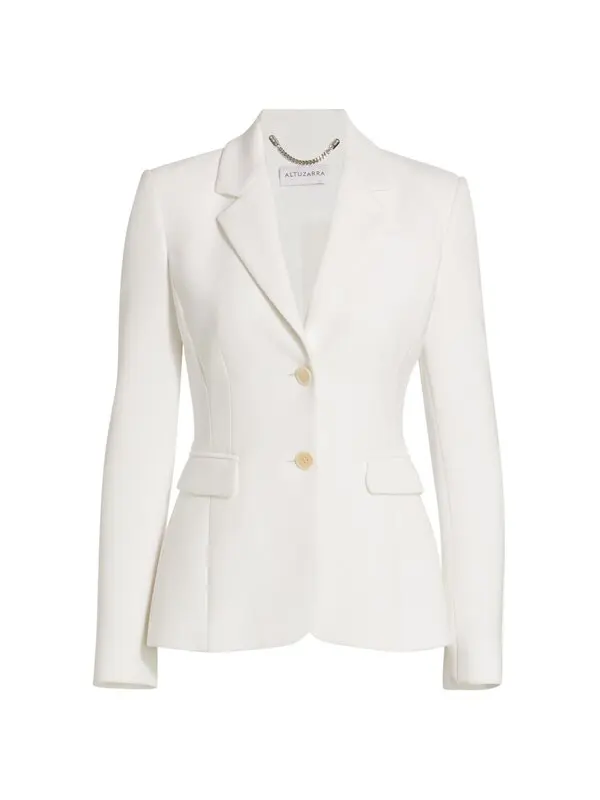 Altuzarra Fenice Two-button Jacket - Black