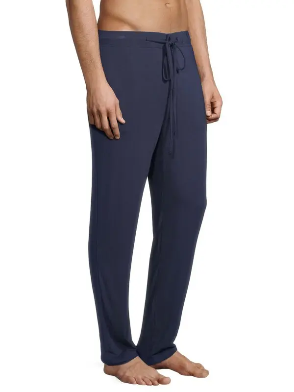 Eberjey William 2-piece Piped Pajama Set - True Navy