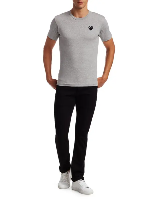 Play Comme Des Garcon Short Sleeve Tee