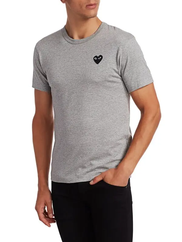 Play Comme Des Garcon Short Sleeve Tee