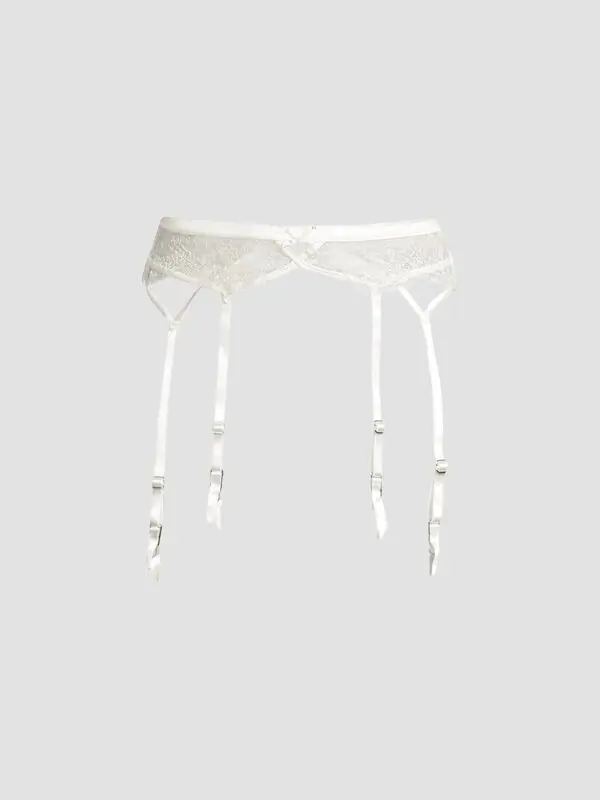 FLEUR DU MAL Frankie Lace Garter