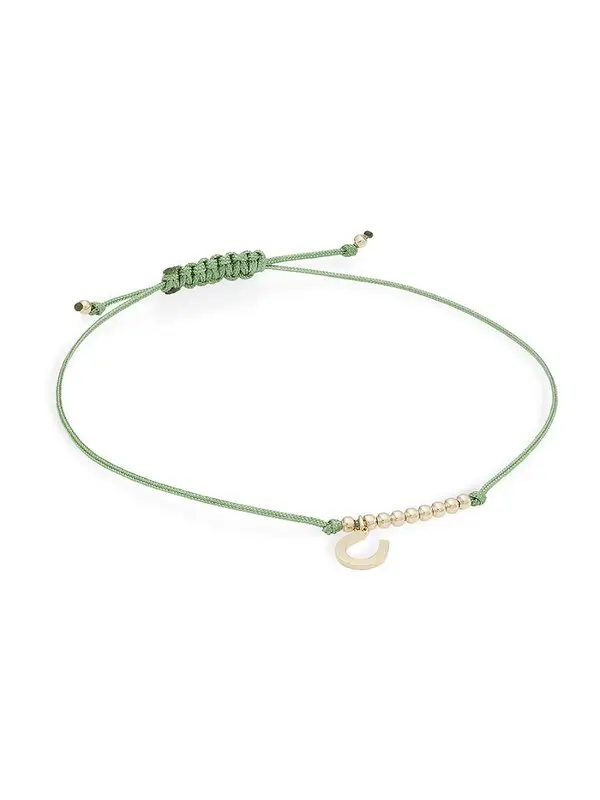 SYDNEY EVAN 14k Gold Horseshoe Tennis Bracelet