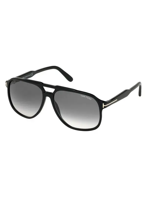 TOM FORD Raoul 62mm Aviator Sunglasses - Black