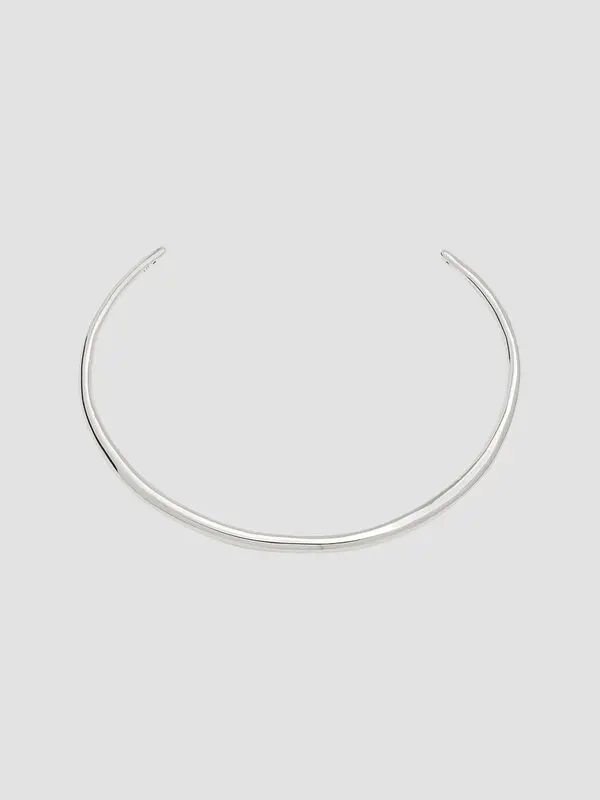 Alexis Bittar 14k -plated Thin Collar Necklace - Silver