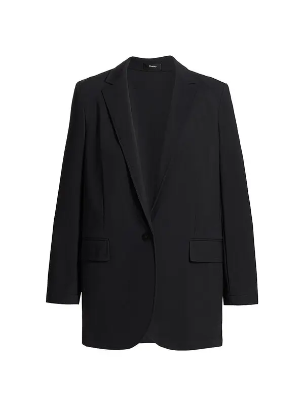 Theory Casual Single-breasted Blazer
