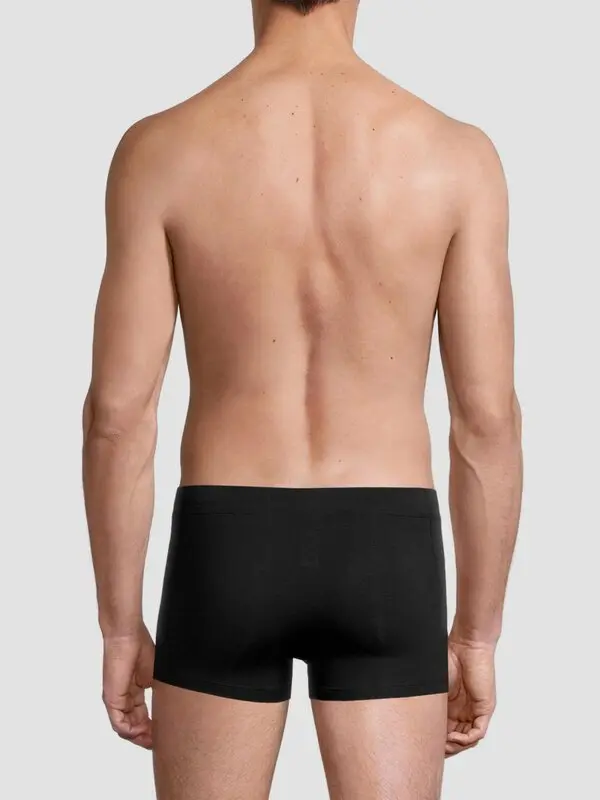 Hanro Natural Function Boxer Briefs - Deep Black