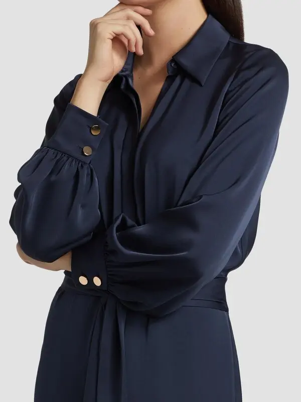 Ramy Brook Ayla Tie-front Shirtdress