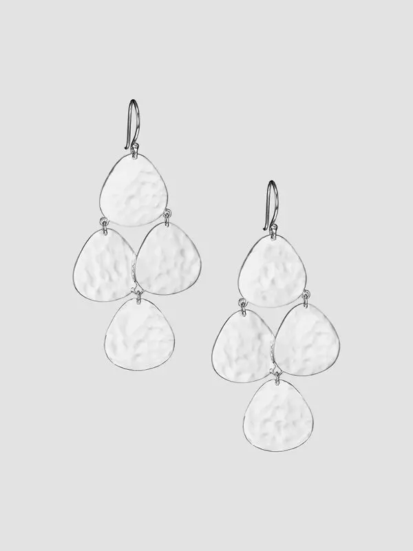 Ippolita 925 Classico Crinkle Nomad Cascade Earrings