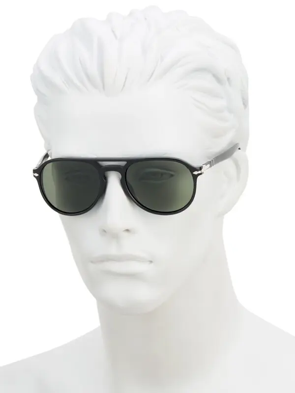 Persol 52mm Aviator Sunglasses