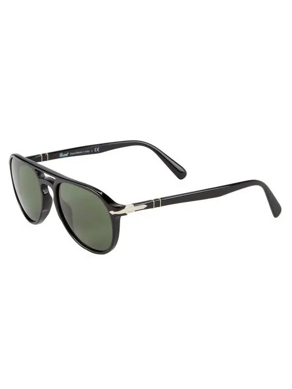 Persol 52mm Aviator Sunglasses