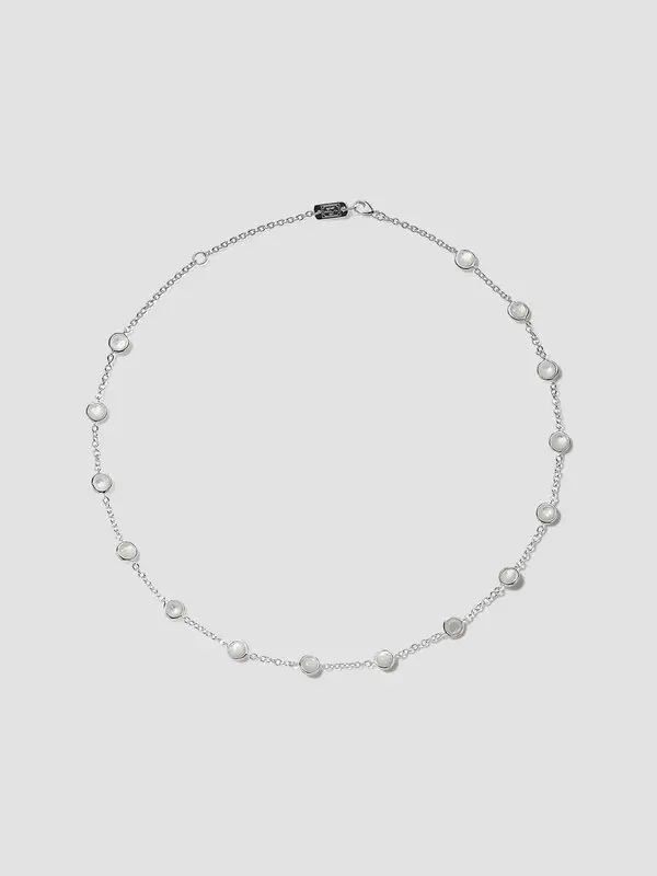 Ippolita Lollipop Sterling & Mother-of-pearl Station Collar Necklace - Silver