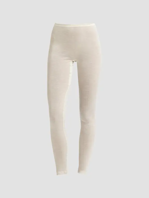 Hanro Pure Silk Leggings - White
