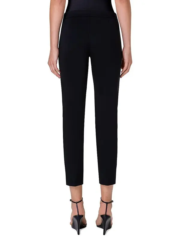 Akris Frankie Jersey Pants - Black