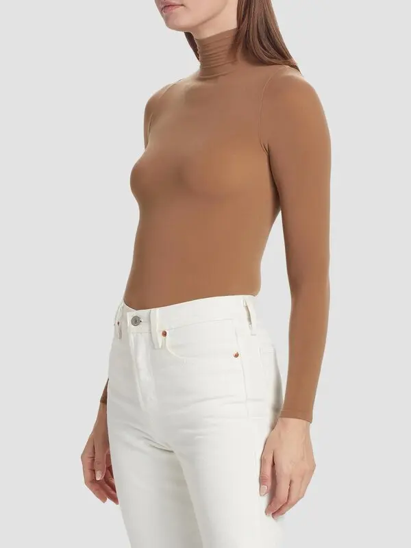 Commando Ballet Mockneck Long-sleeve Bodysuit