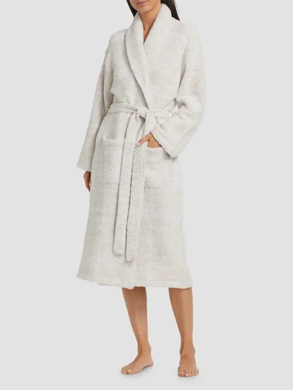 Barefoot Dreams The Cozychic Adult Robe - Stone White