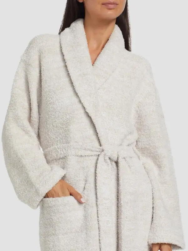 Barefoot Dreams The Cozychic Adult Robe - Stone White