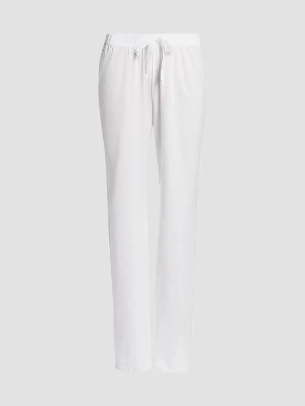 Hanro Cotton Deluxe Lounge Pants - White