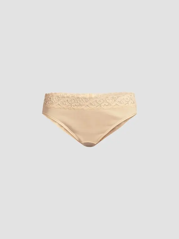Hanro Mots Hi-cut Brief - Skin