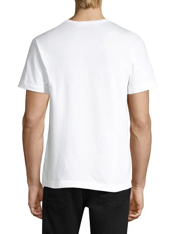 Play Comme Des Garcon Half Polka Dot Graphic Tee