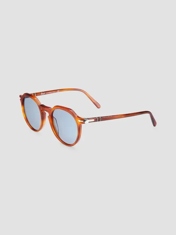 Persol Phantos 52mm Round Sunglasses