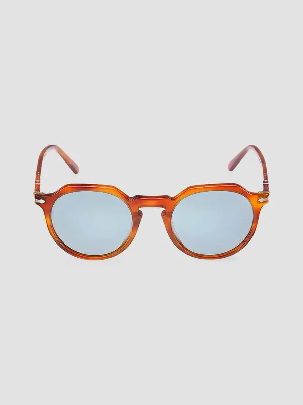 Persol Phantos 52mm Round Sunglasses