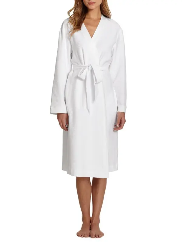 Hanro Cotton Pique Robe