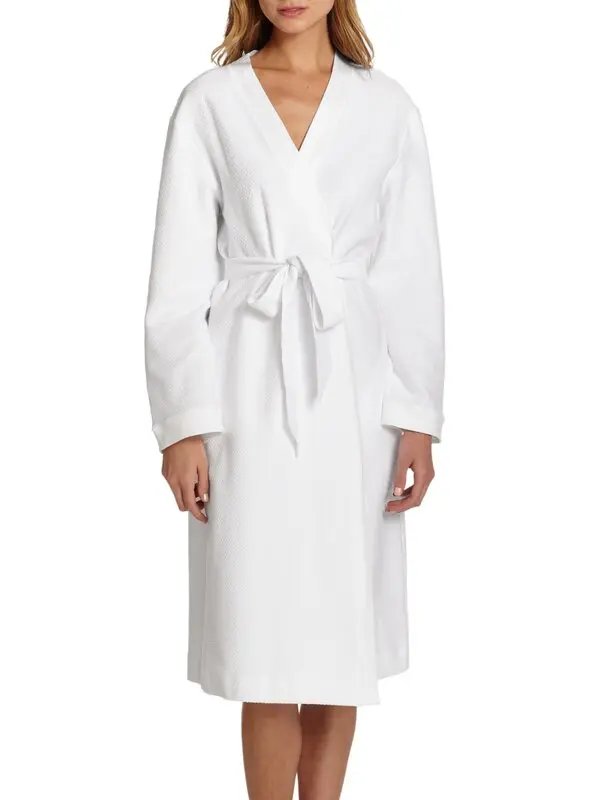 Hanro Cotton Pique Robe