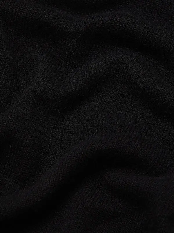 Theory Easy V-neck Cashmere Sweater - Black