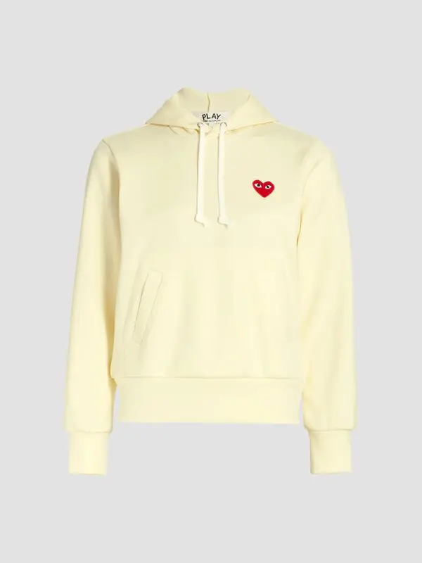 Play Comme Des Garcon Play Hooded Sweatshirt - Navy